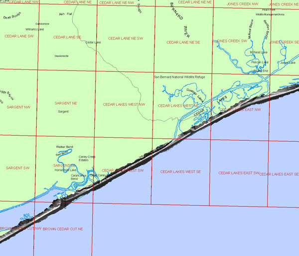 Post-Ike December 2008 LiDAR Elevation Data | Texas General Land Office